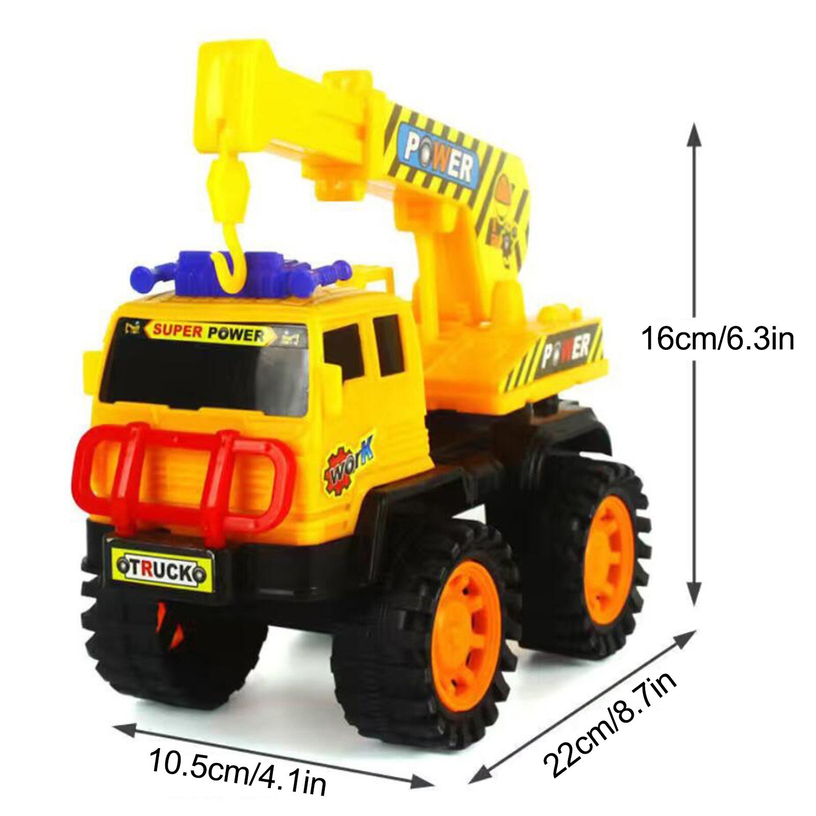 40# Big Size Beach Toy Car Engineering Car Vehicle... – Vicedeal