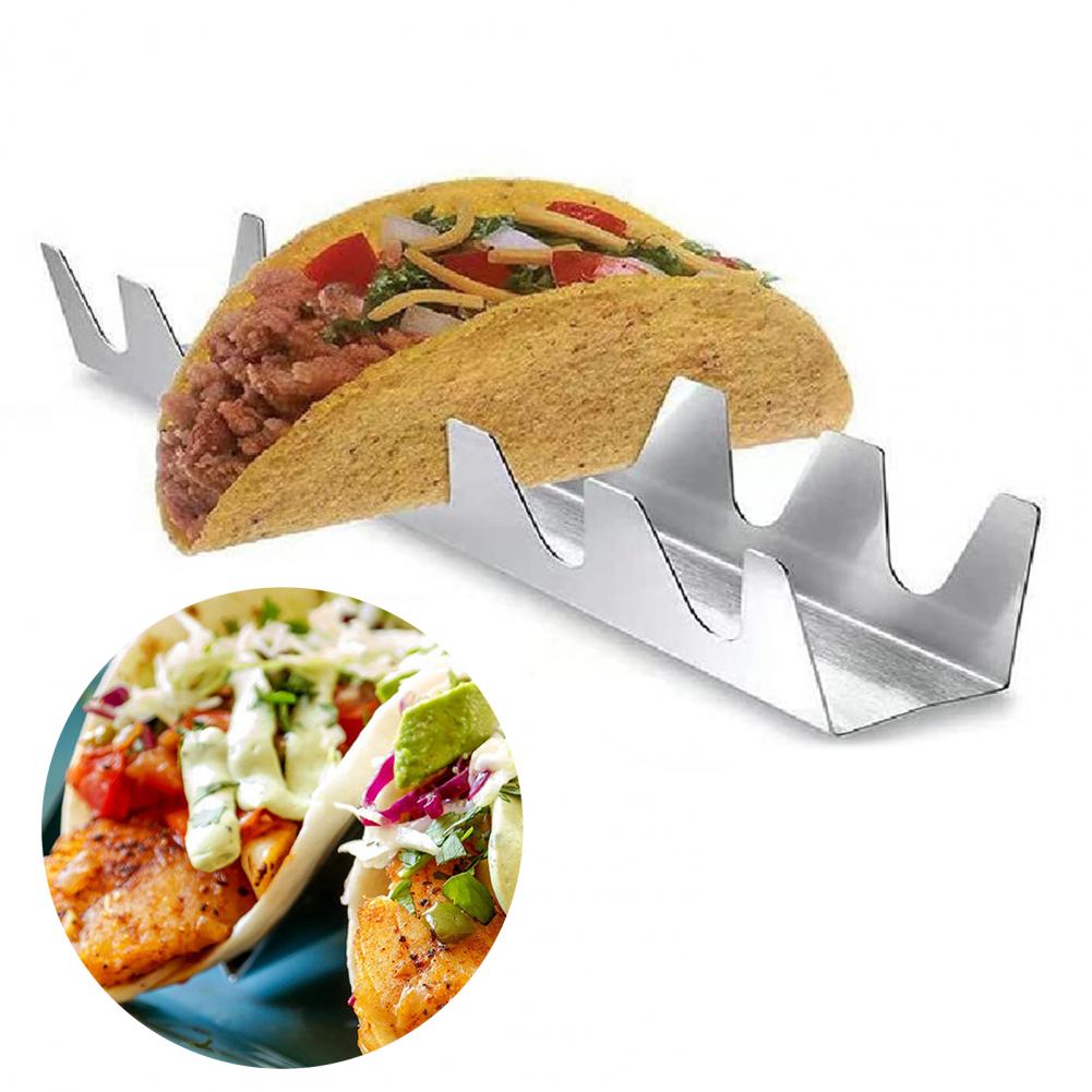 Taco Holder Wave Shape Wear Resistant Stainless St... – Grandado