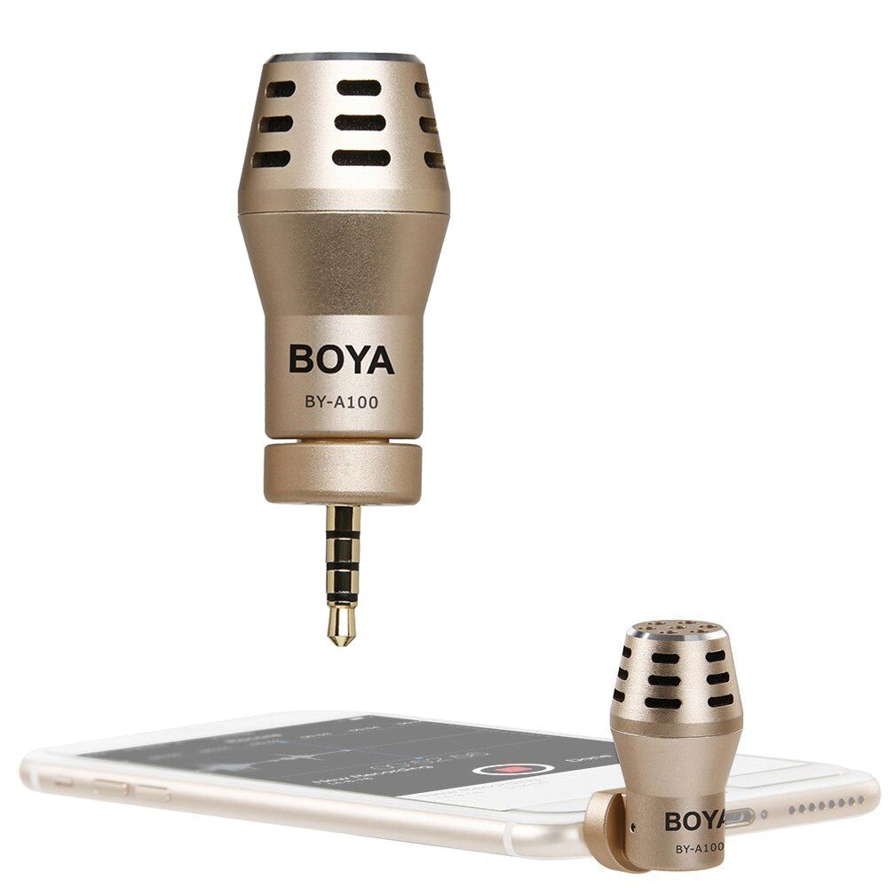 BOYA BY-A100 Mini Microphone Omni Directional Cond... – Grandado