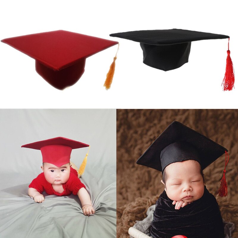 Newborn Photography Props Graduation Cap for Infan... – Grandado