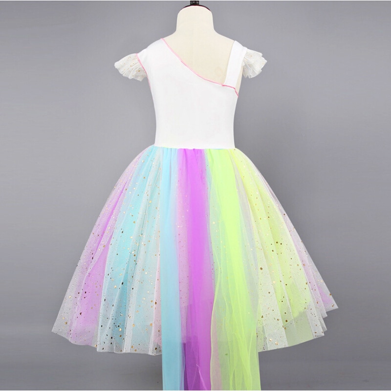 Eenhoorn Kleurrijke tutu Jurk voor Unicornio Party... – Grandado