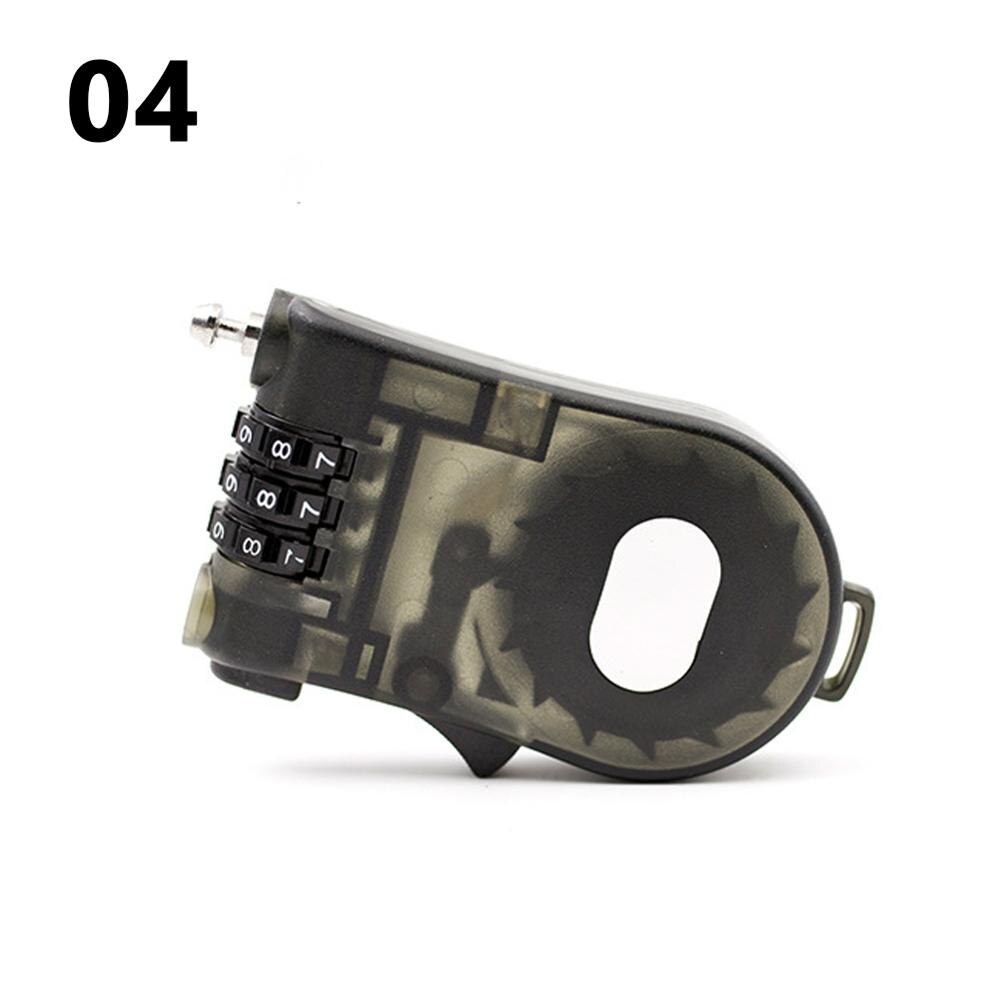 Retractable Mini Luggage Cable Lock 3 Digit Passwo... – Grandado