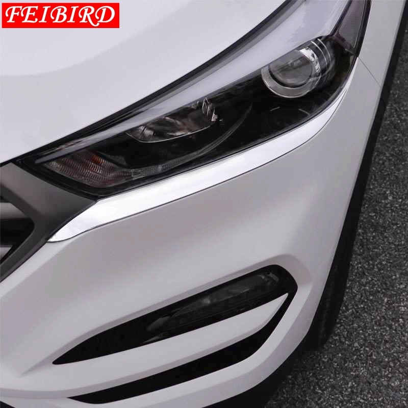 Accessories For Hyundai Tucson - Chrome Front Head... – Grandado