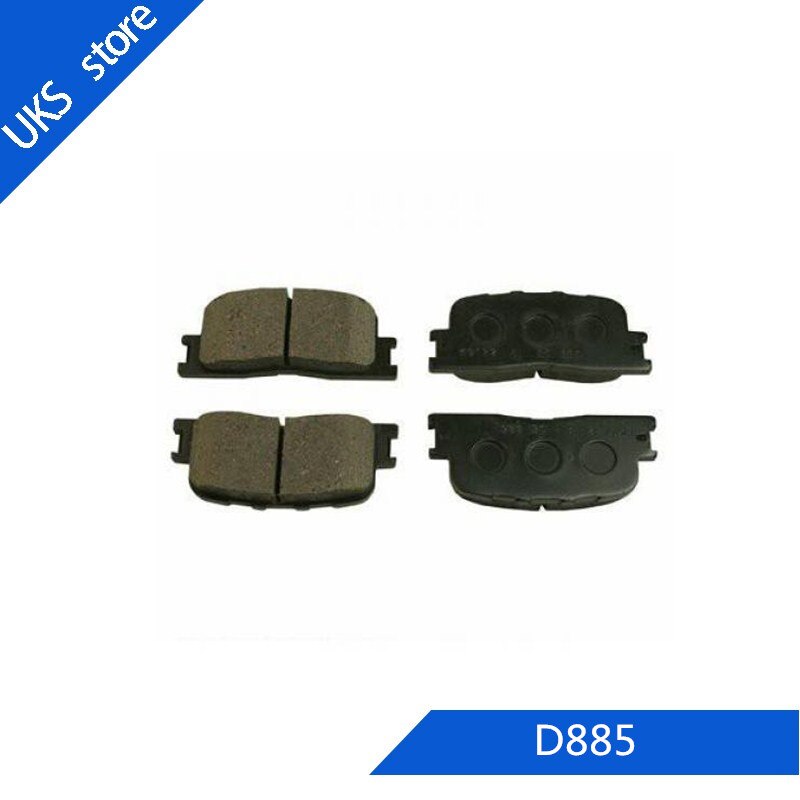 4piece/set Car Brake Pads FRONT D885 for CHERY A5 ... – Vicedeal