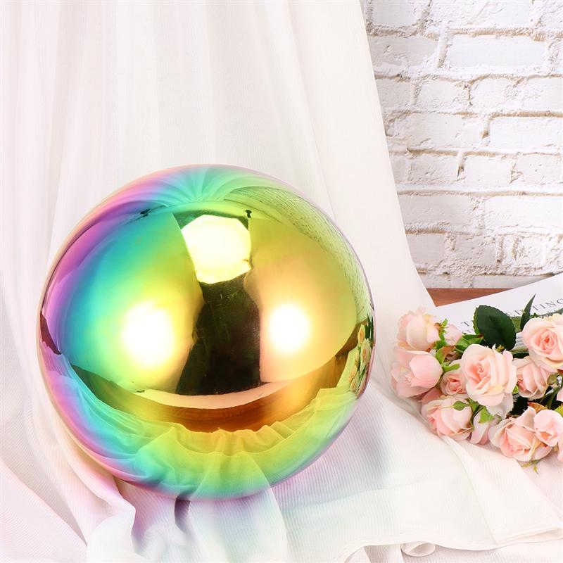 1Pc 150Mm Rvs Ronde Bal Spiegel Gepolijst Holle Ba... – Vicedeal