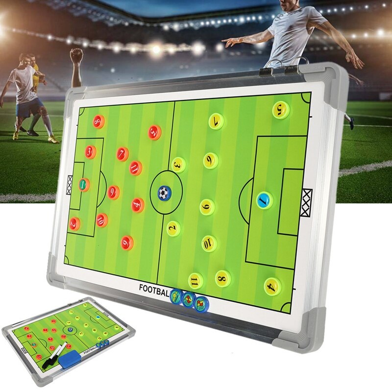 Portable Football Tactic Board Training Guide Doub... – Grandado