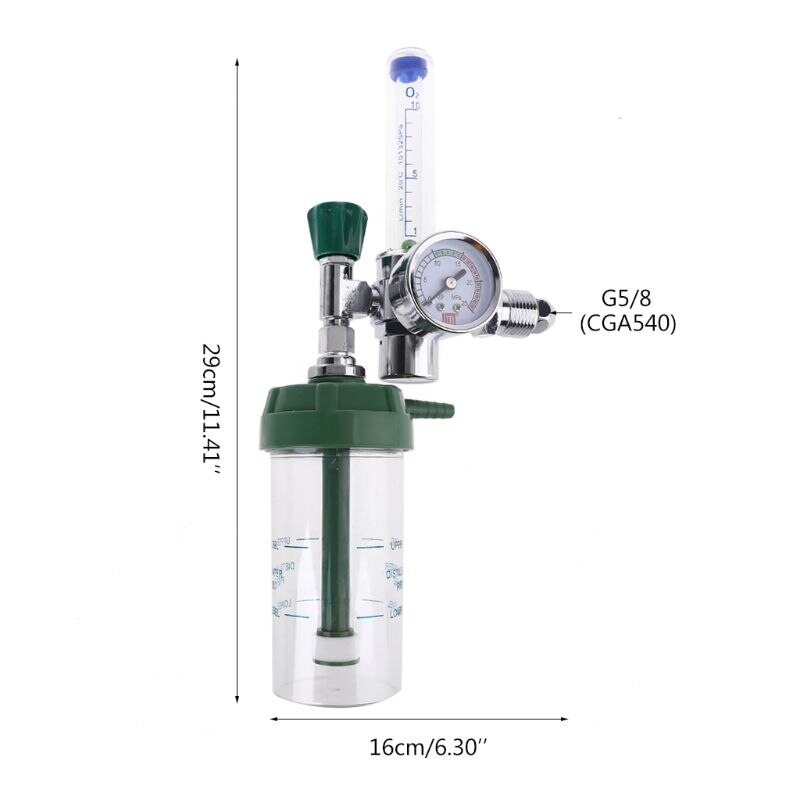 G5/8 CGA540 Oxygen Pressure Regulator O2 Pressure ... – Grandado