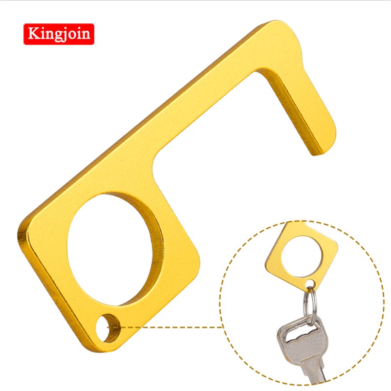 Hygiene Hand Antimicrobial Brass colour EDC Door O... – Grandado