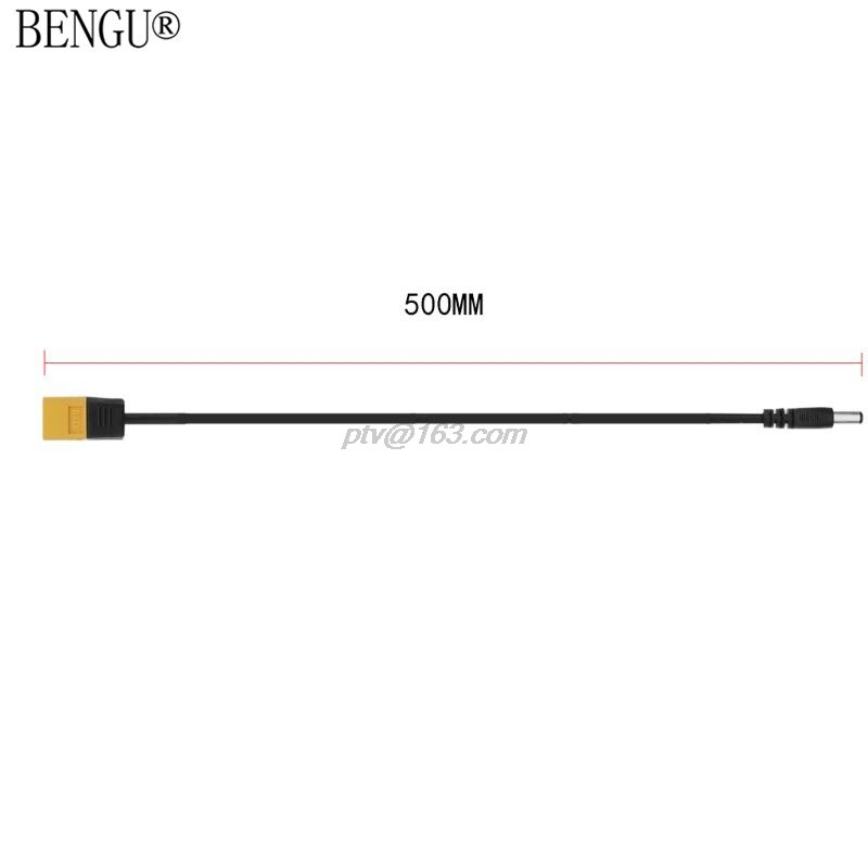 XT60 Man Bullet Connector Naar Male Dc DC5525 Powe... – Grandado