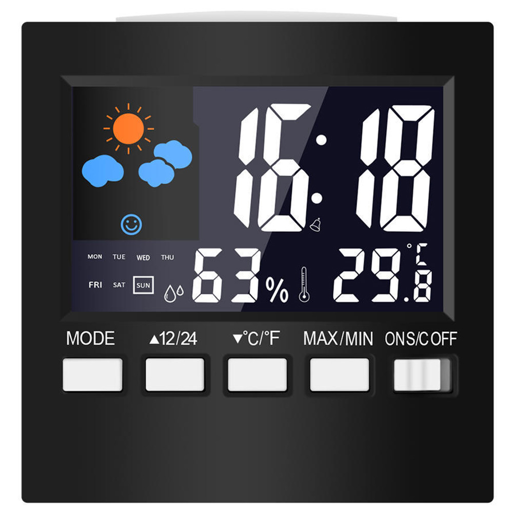 Reloj despertador de mesa FUNCIÓN DE Snooze 12/24 ... – Grandado
