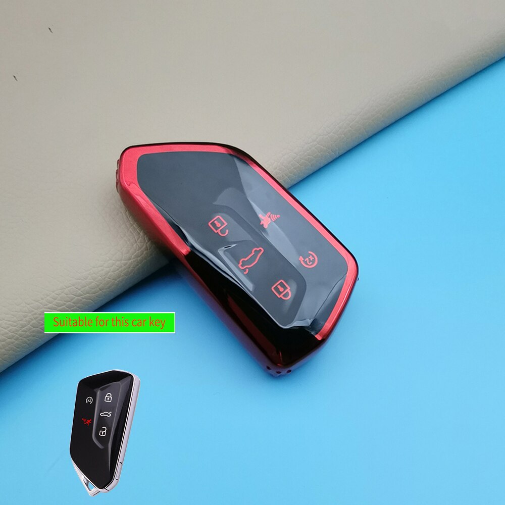 TPU Key Cover Shell For Skoda A8 Octavia MK8 For V... – Vicedeal