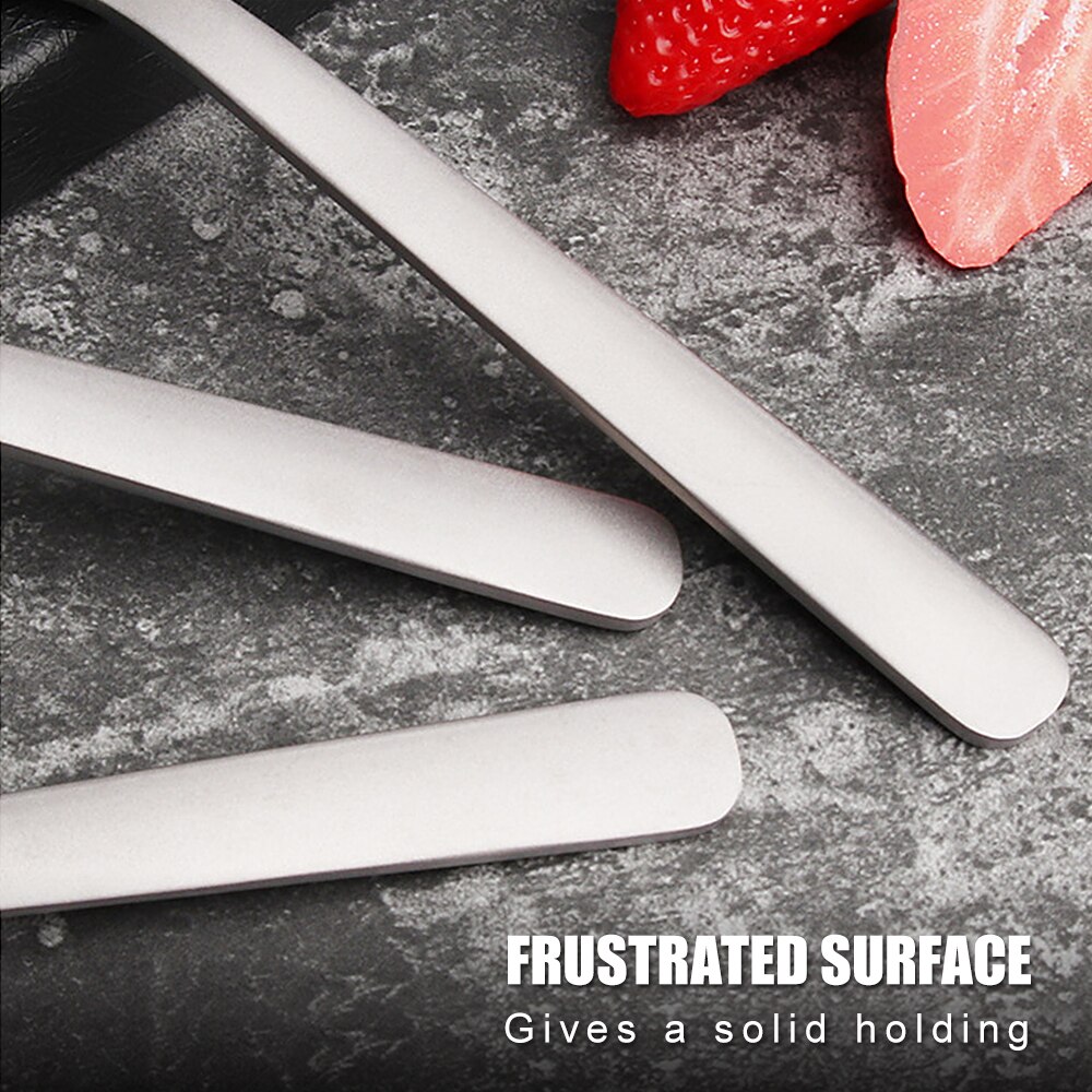 Titanium Spoon Ultra Light Round Spoon Long Spork ... – Grandado