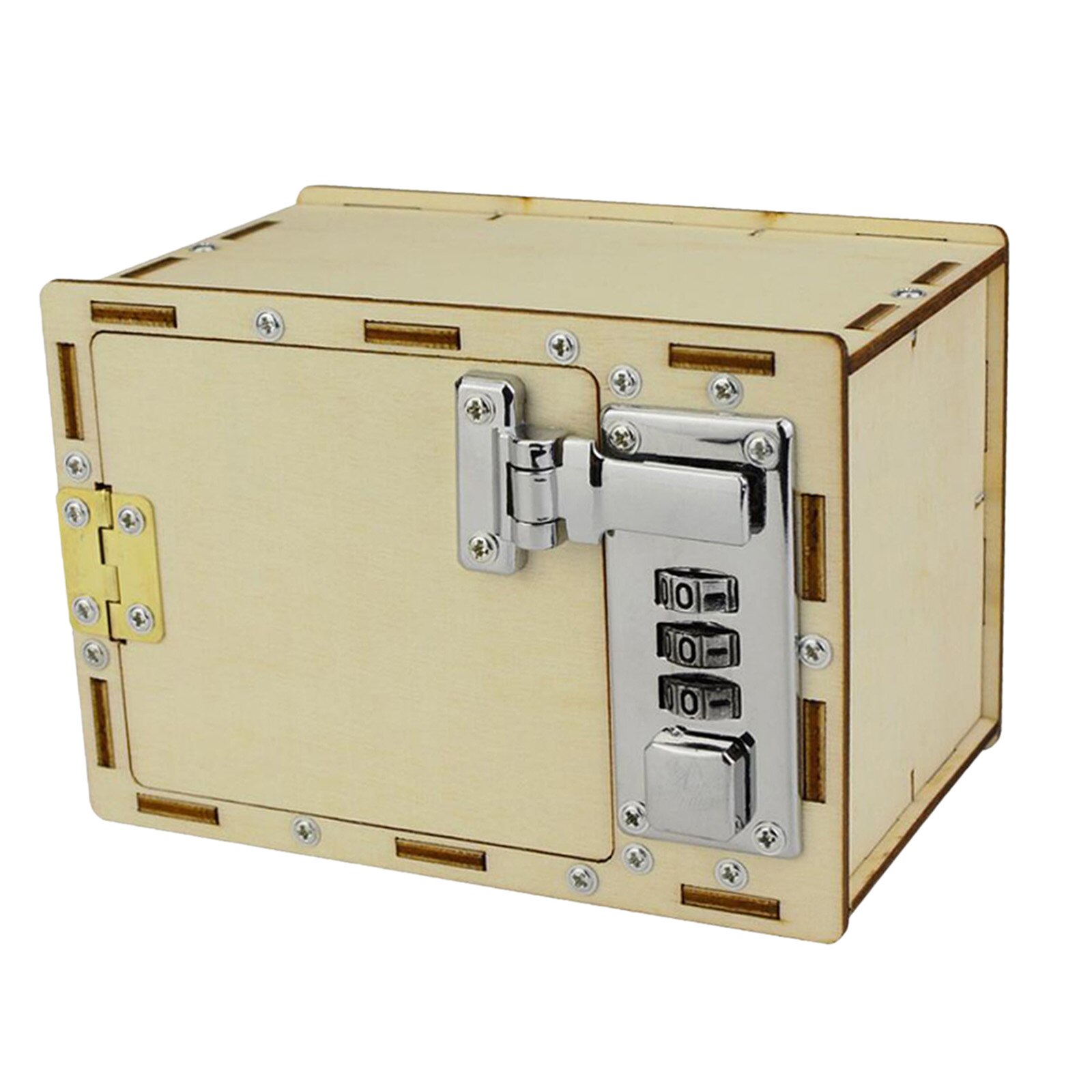 Kids Technology Wooden DIY Mechanical Lock Box Puz... – Grandado