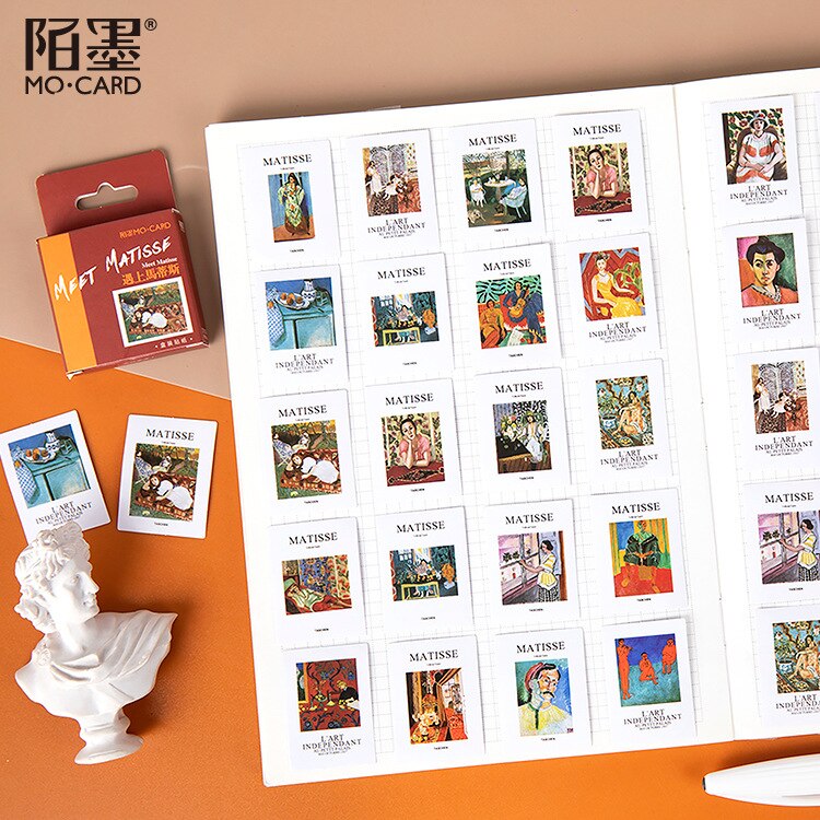 46pcs Famous People Artist Matisse Mini Sticker De... – Grandado