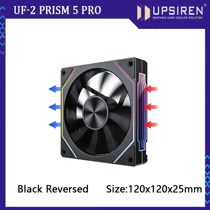 UPSIREN UF-2 PRISM 5 PRO Computer Chassis Fan ，12c... – Vicedeal
