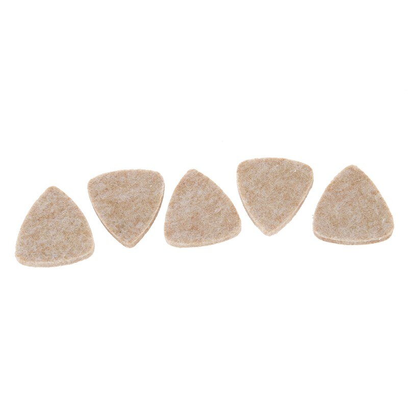 5 Pcs Soft Hard Ukulele Wool Felt Picks Mandolin G... – Grandado