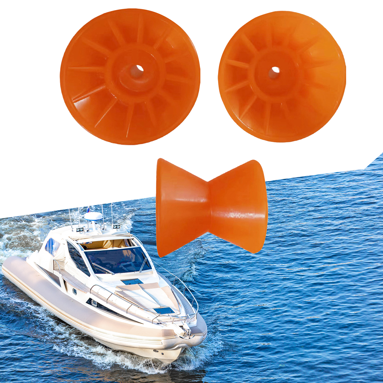 3.5inch Boat Trailer Bow Roller 90mm Durable Molde... – Grandado