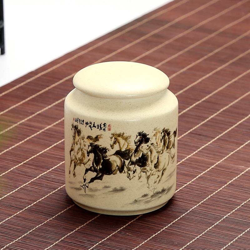 Bone China Ceramics Tea Caddies Ceramic Tea Can Ch... – Grandado