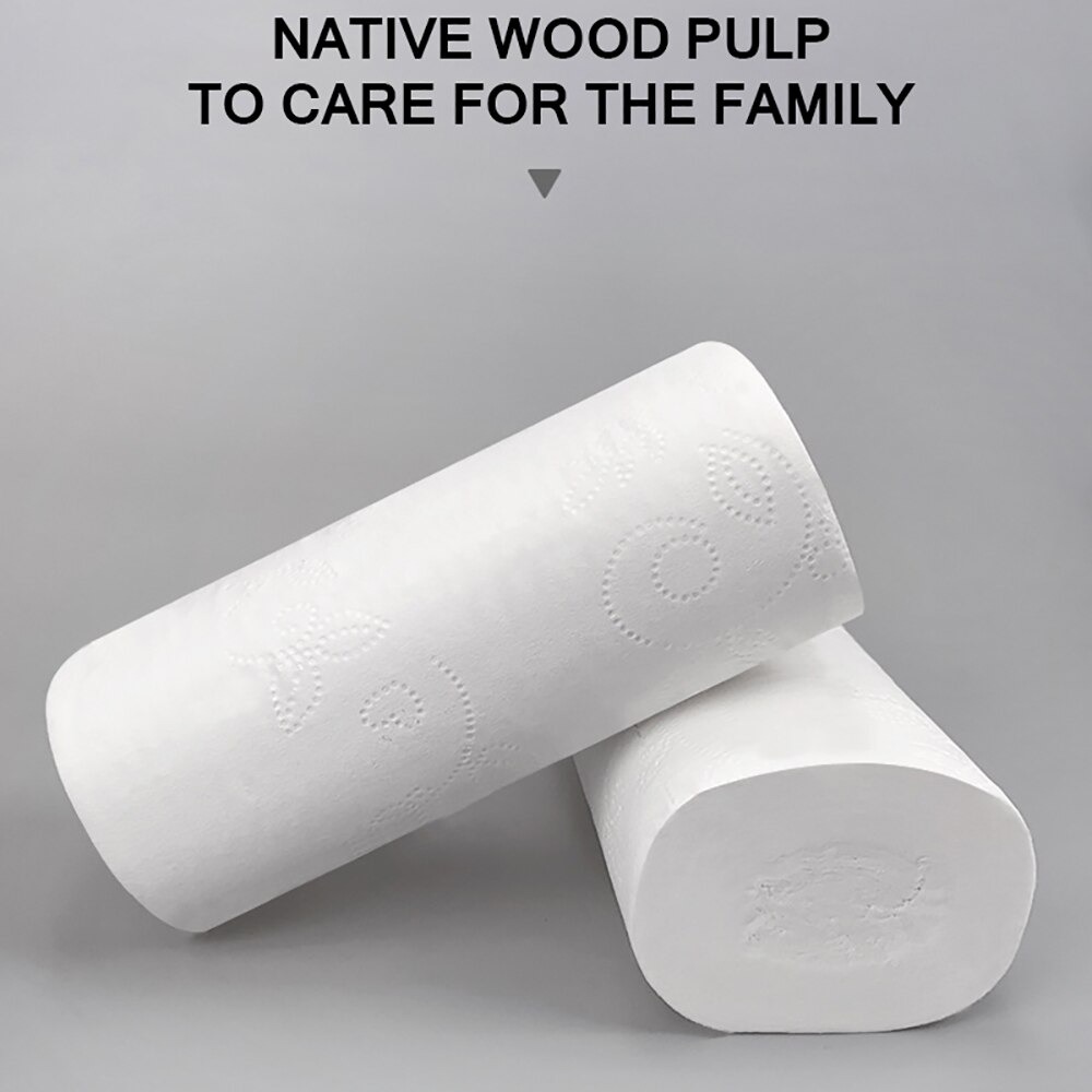 12 Rolls Soft Bamboo Toilet Paper Safe Septic-Safe... – Grandado