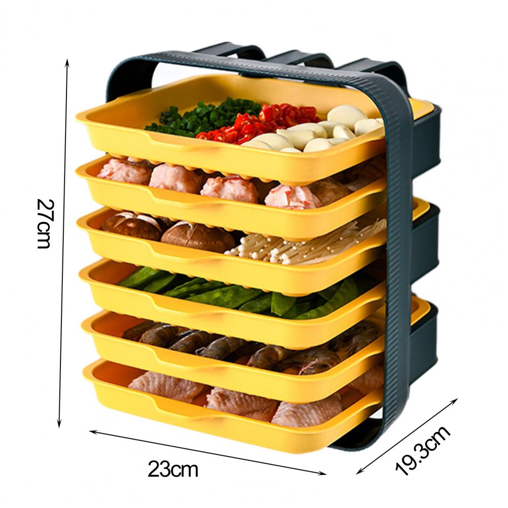 1 Set Convenient Dishes Tray Space-saving Easy to ... – Grandado
