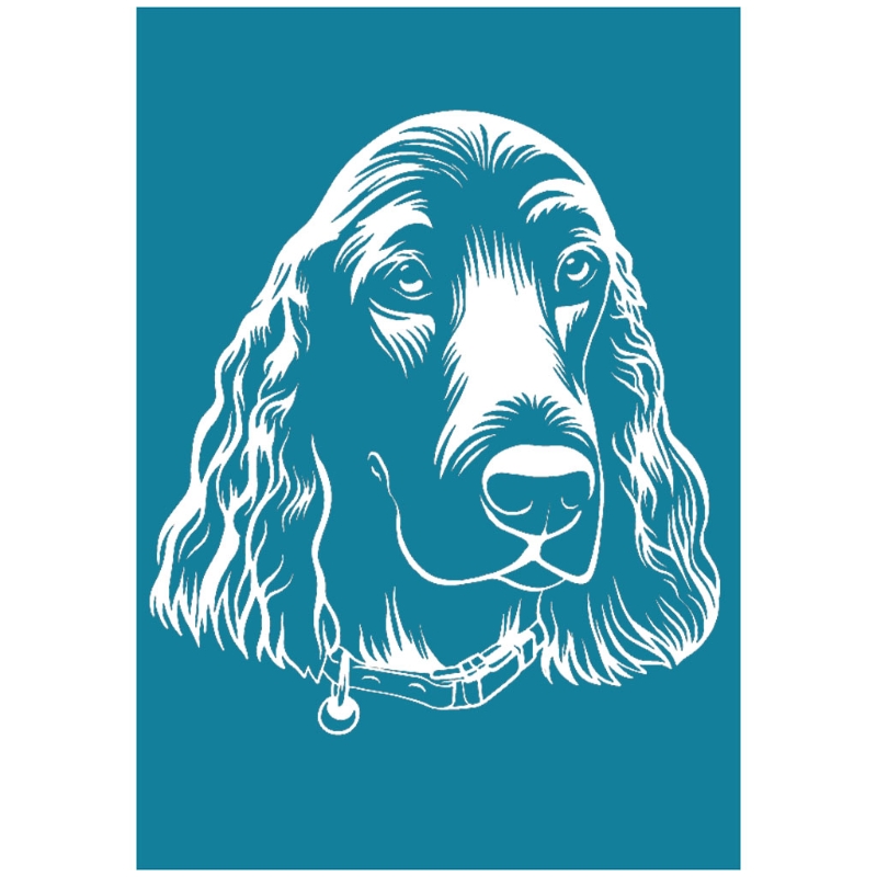 Springer Spaniel Self Adhesive Silk Screen Printin... – Vicedeal