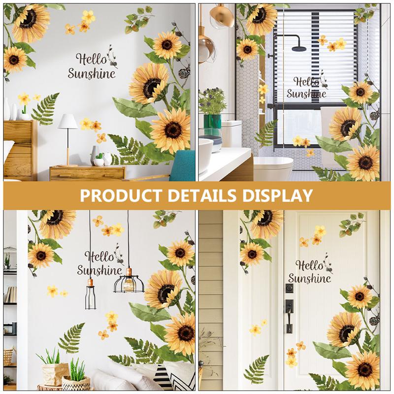 1pc Summer Sunflower Wall Decor Decorative Wall De... – Grandado