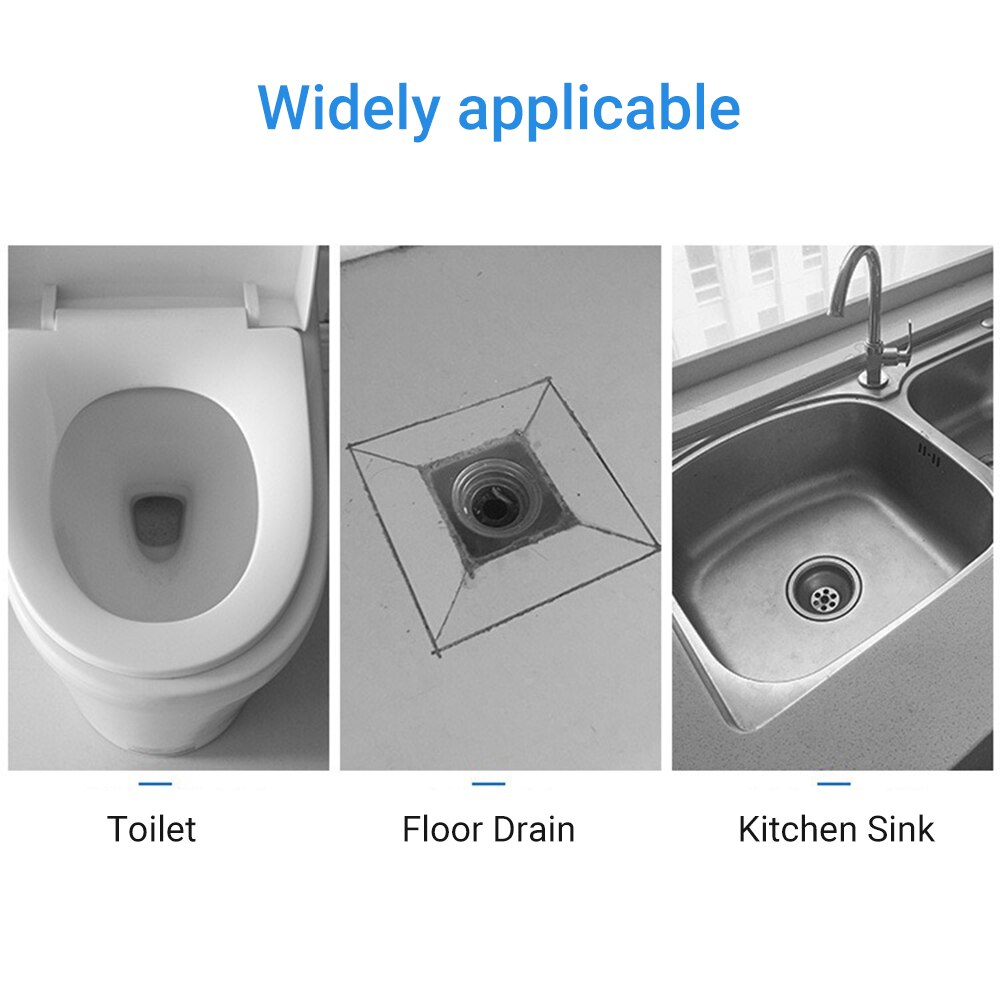 Toilet Auger High Pressure Air Pump Sink Drain Clo... – Grandado