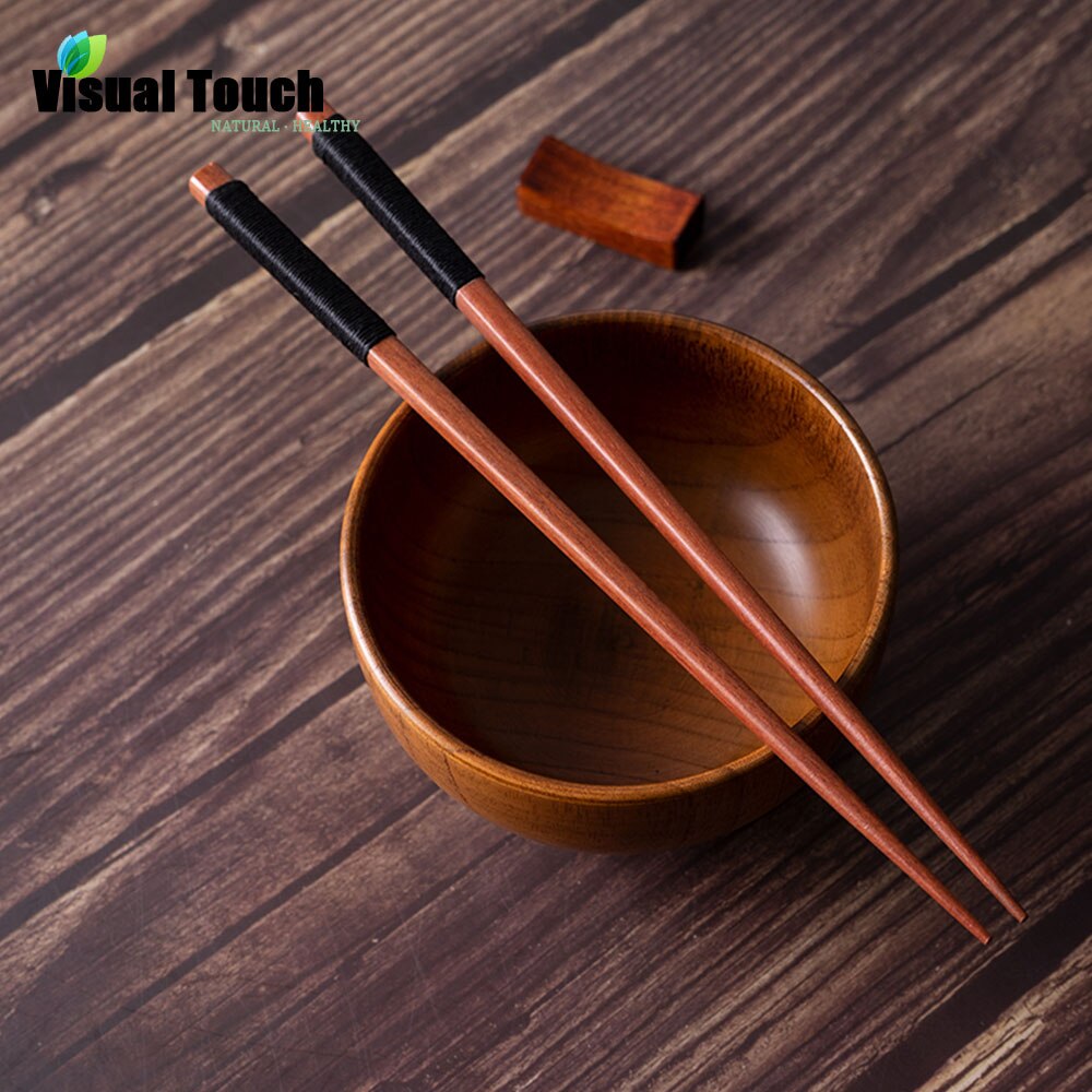Visual Touch Japanese Solid Wood Chopsticks Health... – Grandado