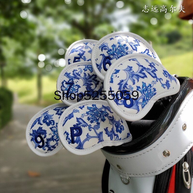 Blue and White Porcelain Golf Club Driver Fairway ... – Grandado