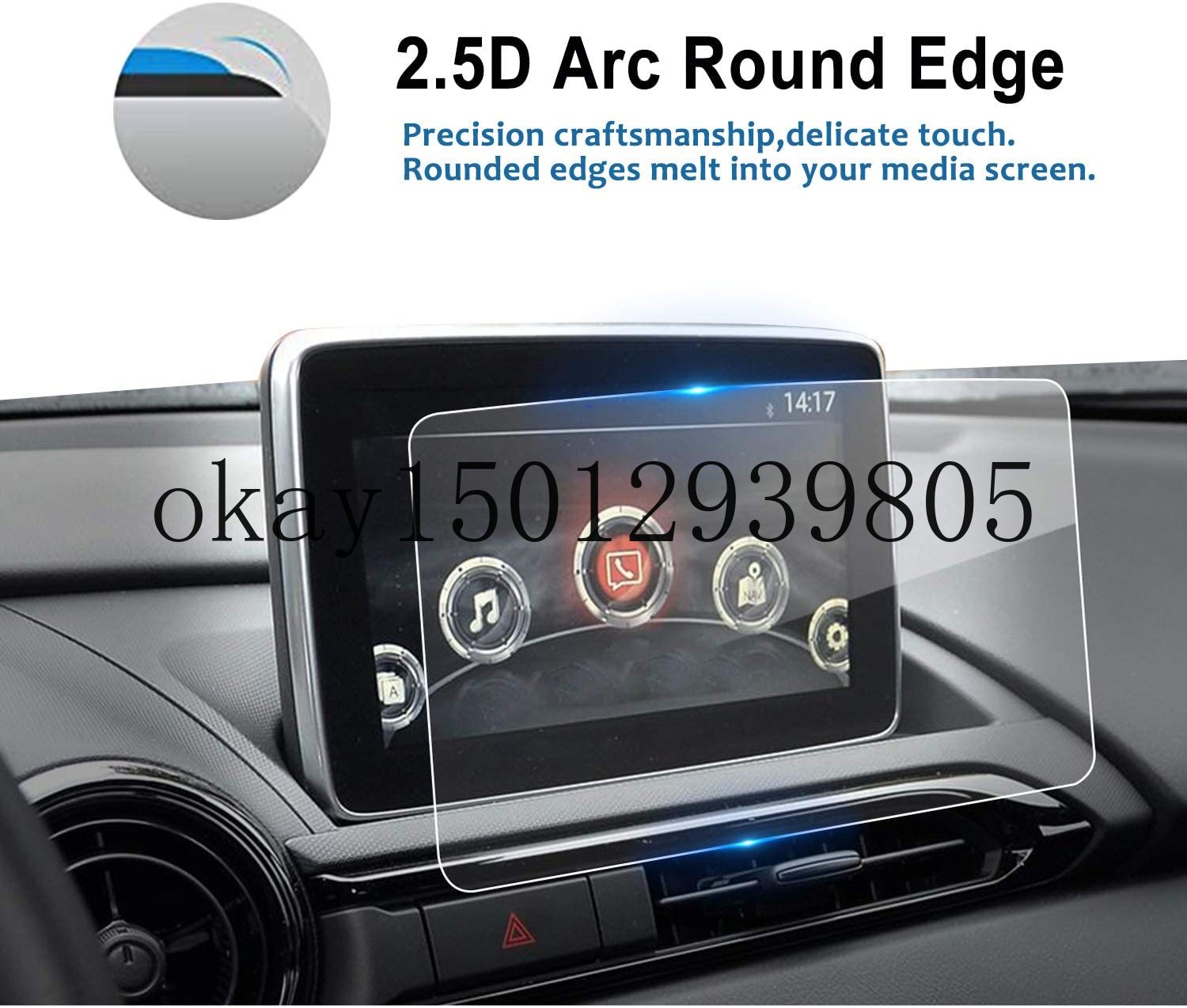 for Mazda CX-3 MX-5 7-Inch MZD CONNECT Car Navigat... – Grandado
