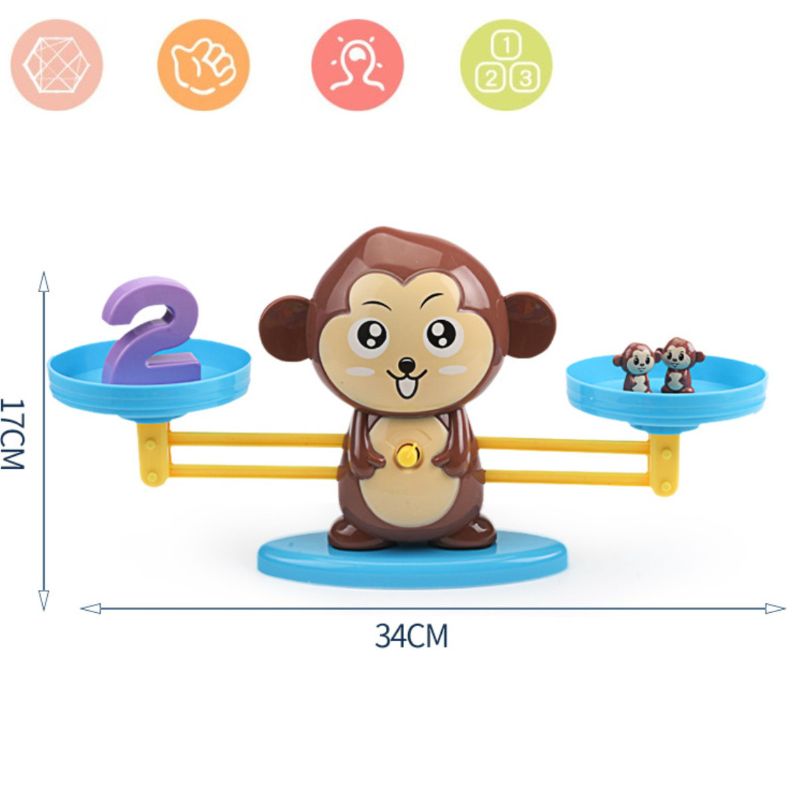 Monkey Balance Educational Math Game for Kids to L... – Grandado