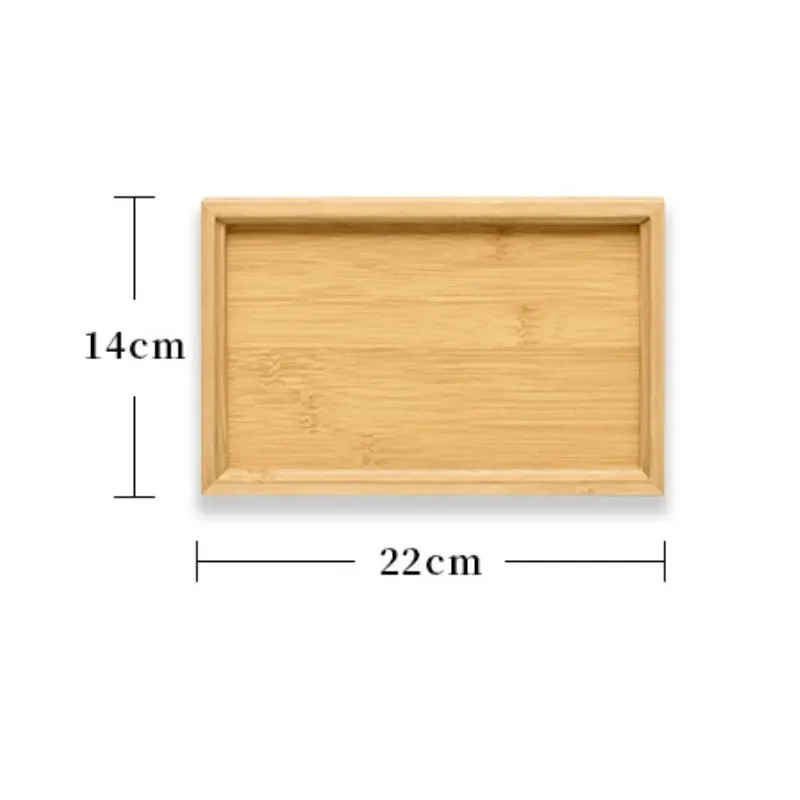 Rectangular Tea Tray Originality Wooden Tableware ... – Grandado