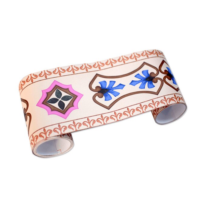 10x300cm Color Pattern Wall border Self Adhesive W... – Grandado