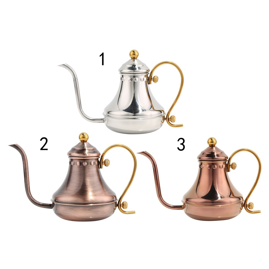Vintage Hand Drip Coffee Pot Pour Over Gooseneck T... – Grandado