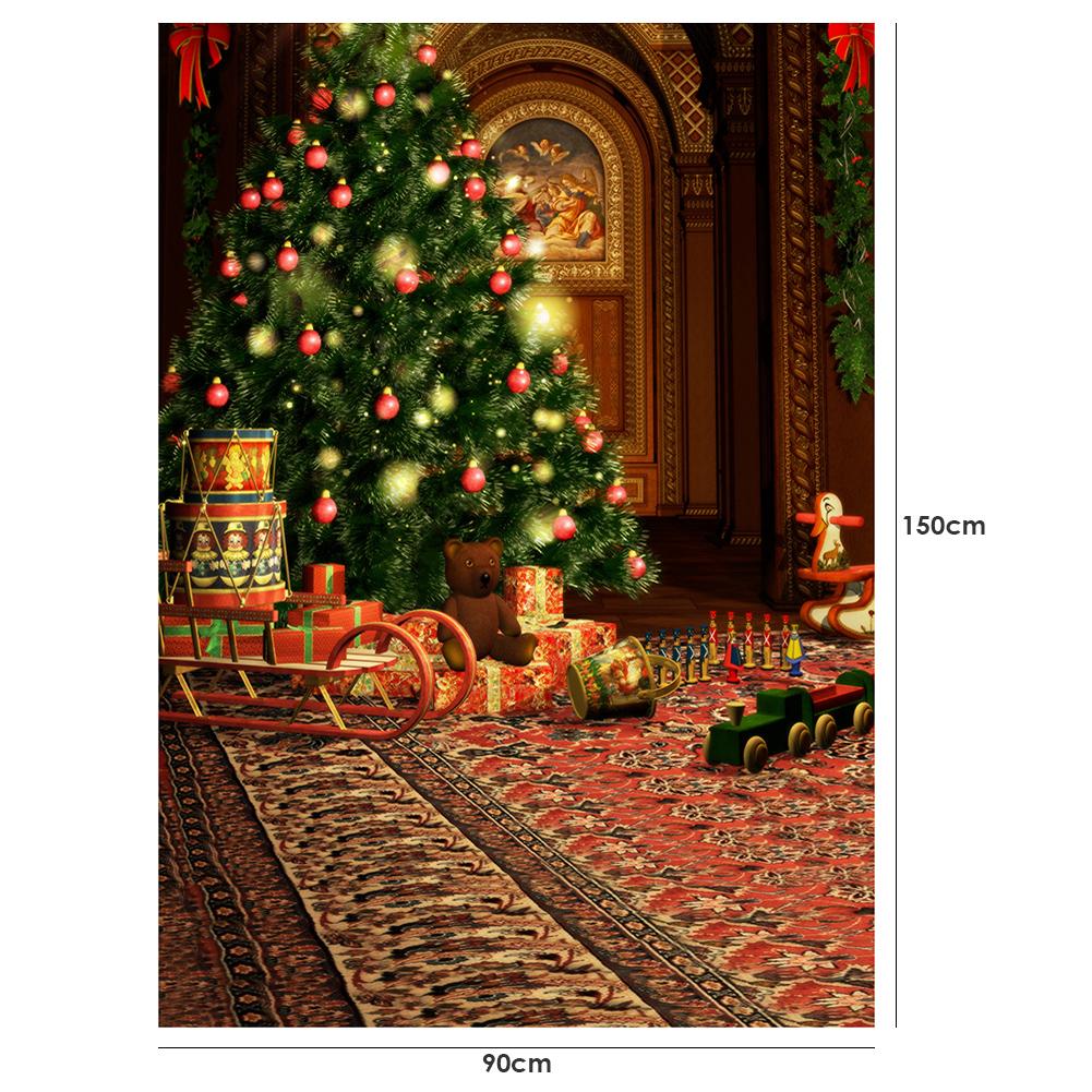 Christmas Element Background Cloth Desk Table Stud... – Grandado