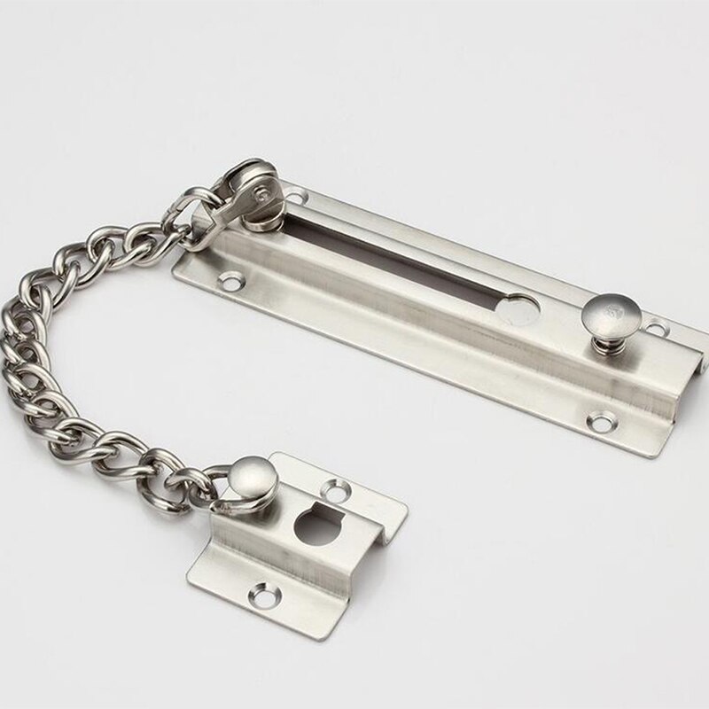 Thicken Anti-theft Chain Stainless Steel Door Bolt... – Grandado
