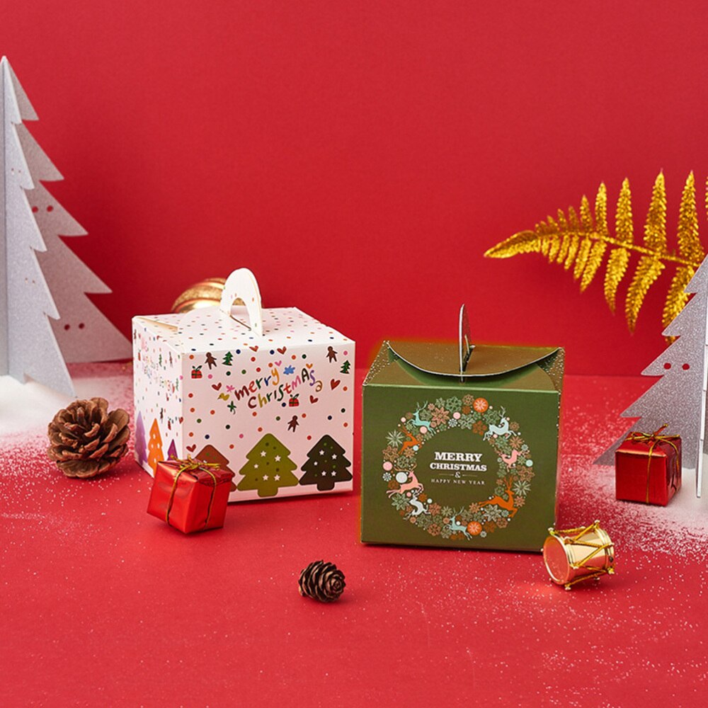 50Pcs Chritsmas Apple Boxes Lightweight Portable E... – Grandado