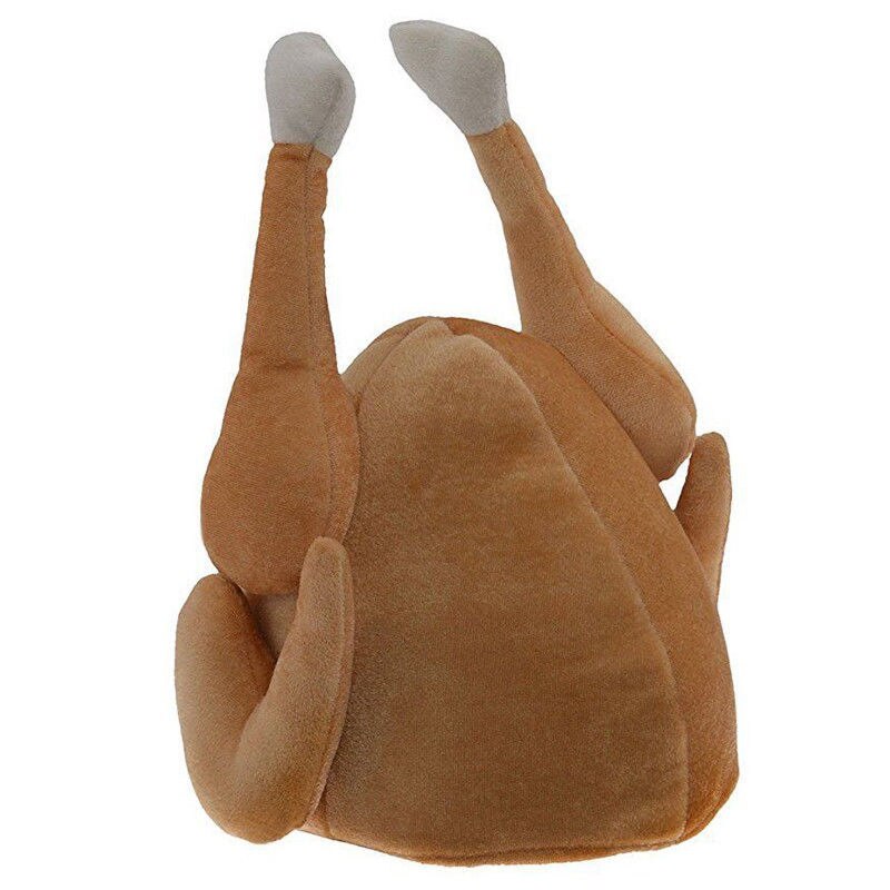 Turkey Thanksgiving Hat Novelty Cooked Chicken Bir... – Grandado