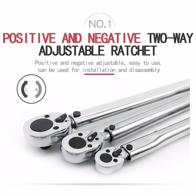 1/4 3/8 1/2The Torque Wrench Drive 5-25 Nm Two - W... – Grandado