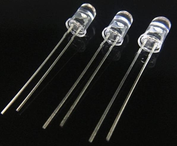 MIX Non-polar Bicolor 5mm LED Diode Red@White Red@... – Vicedeal