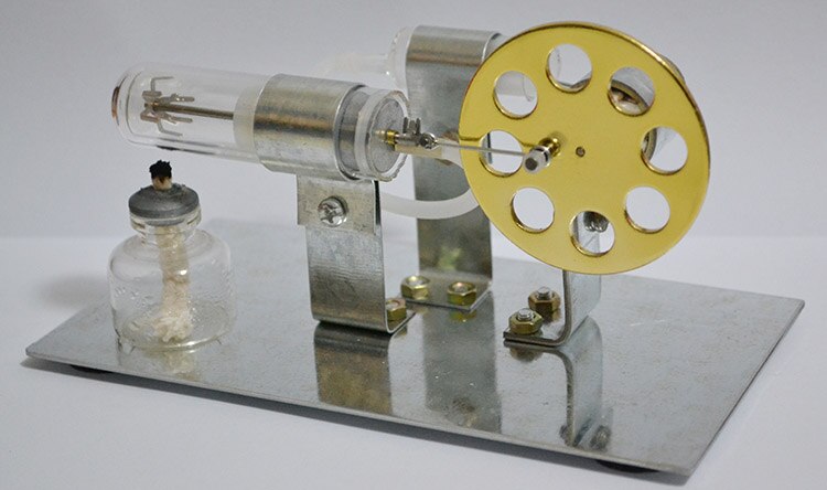 DIY Stirling engine model steam power physics scie... – Vicedeal