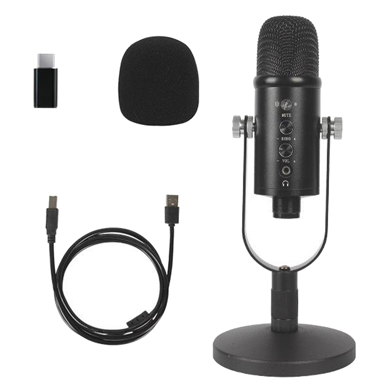 USB Microphone, PC Microphone USB Condenser Record... – Grandado