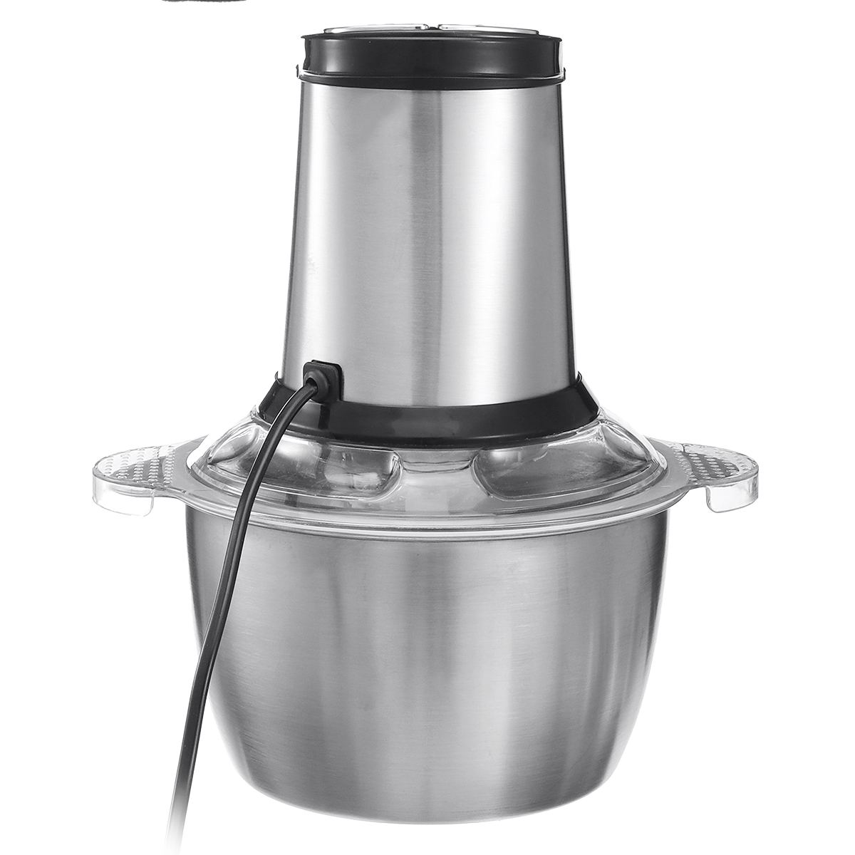 2L Capacity Slicer Mincer Meat Grinder Stainless steel Electric Chopper Meat Grinder Mincer Food ...