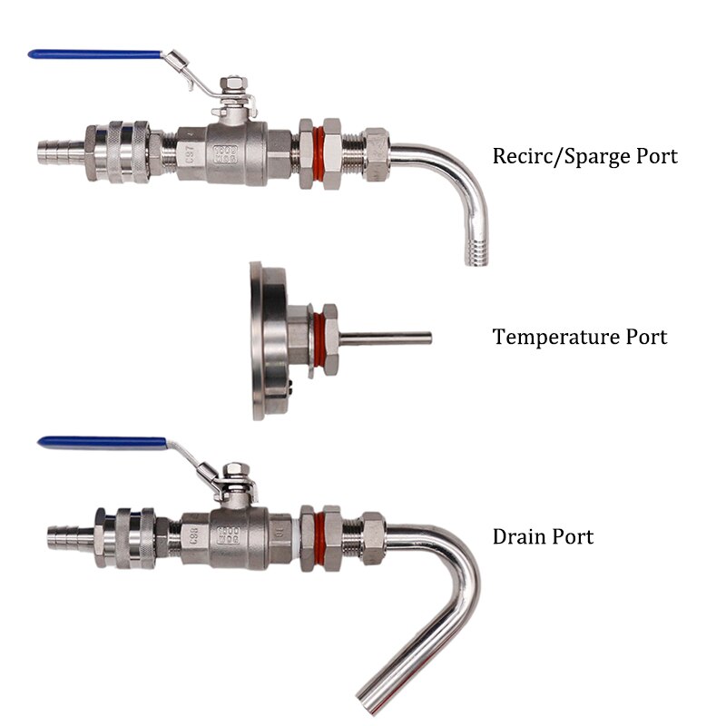 Mash Tun(MT) Homebrew Kettle Weldless Conversion K... – Vicedeal