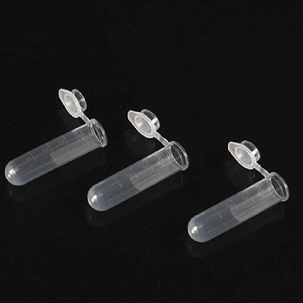 50pcs 5ml Transparent Micro Plastic Test Tube Cent... – Vicedeal