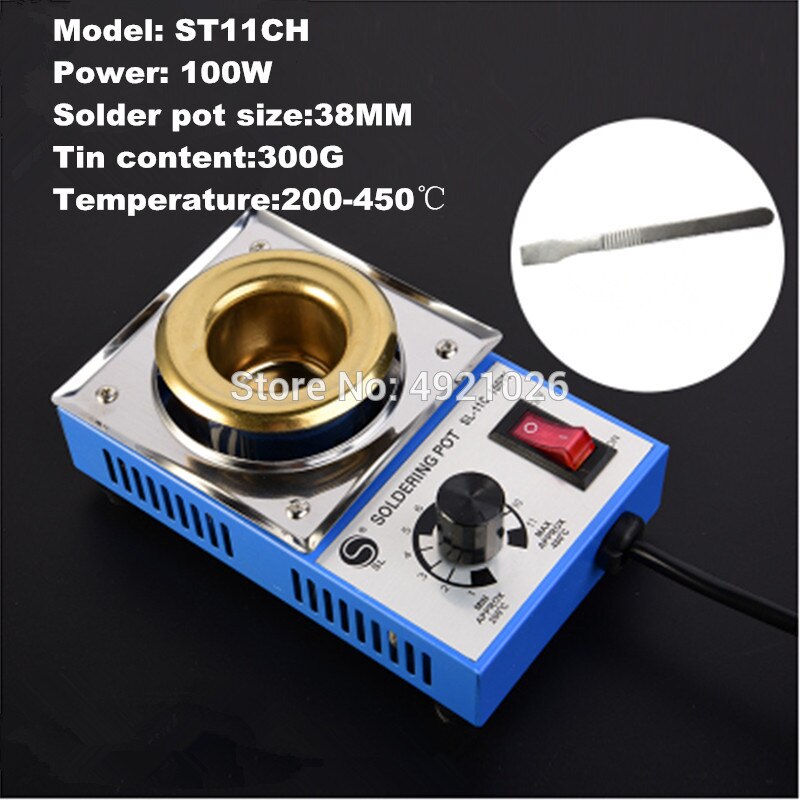 100W 150W 250W 300W Lead-free Solder Pot Soldering... – Vicedeal