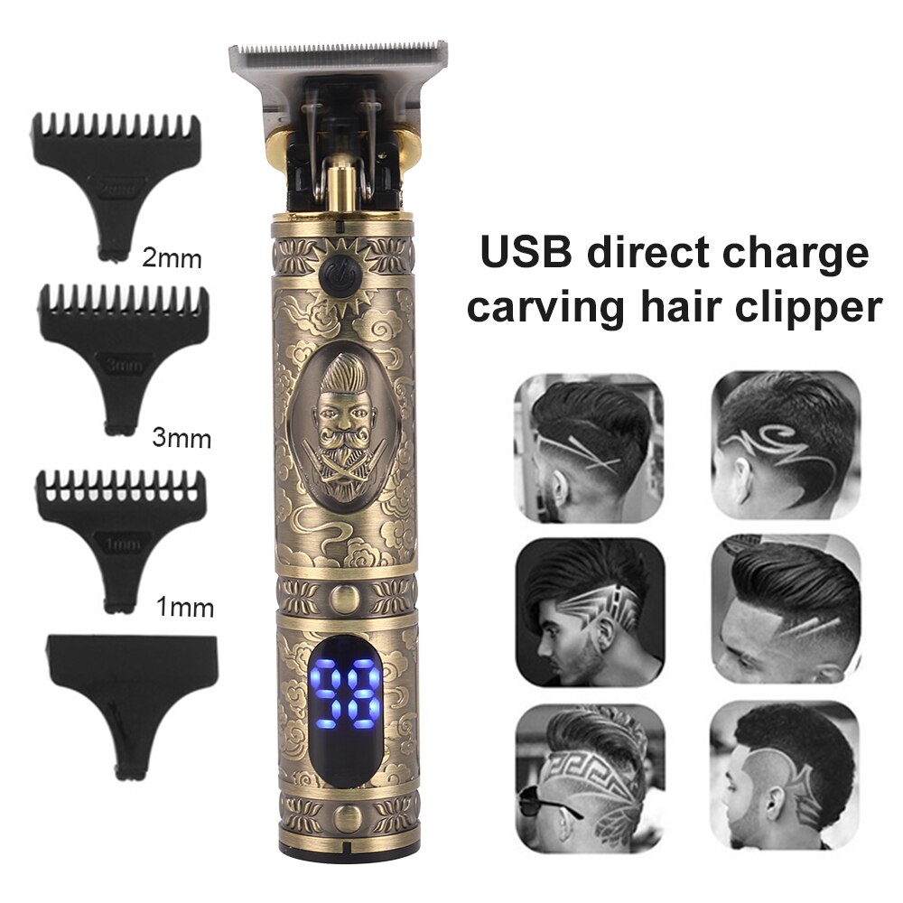 Electric Shaver Rechargeable Electric Beard Trimme... – Grandado