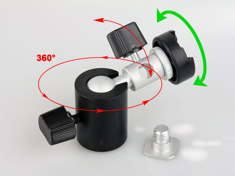 Tripod Heads C Type 360 Swivel Flash Shoe Umbrella... – Grandado