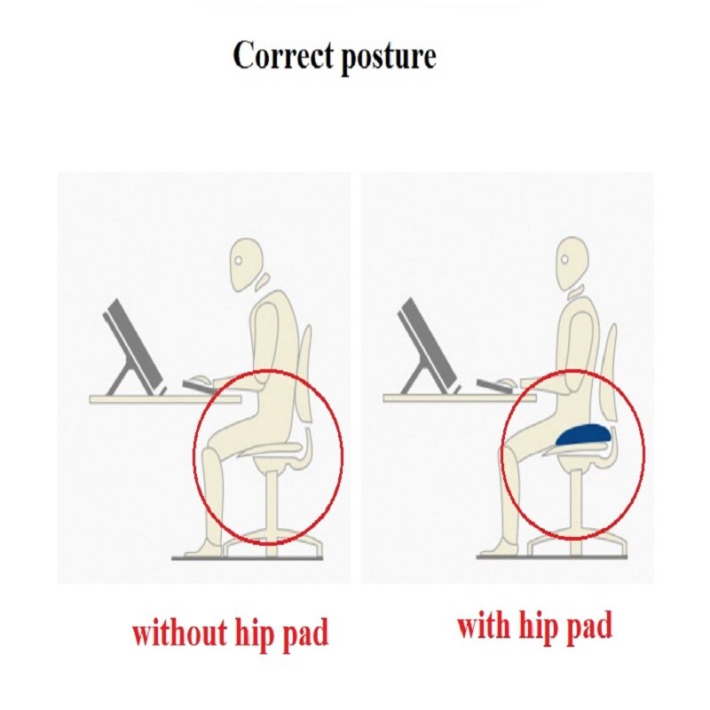 Stuitbeen Kussen Mooie Billen Memory Foam Zitkusse... – Grandado