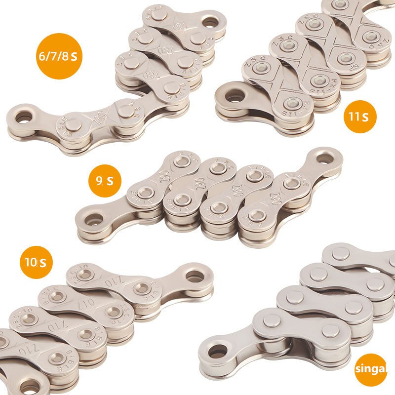 MTB Bike Chains 6/7/8/9/10/11 Speed Electroplated ... – Grandado